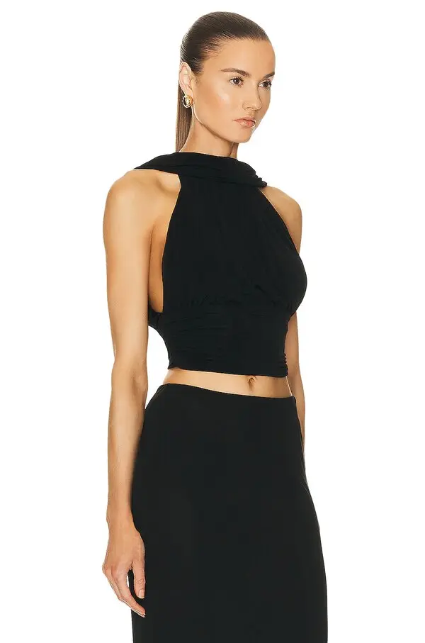 Saint Laurent Draped Top