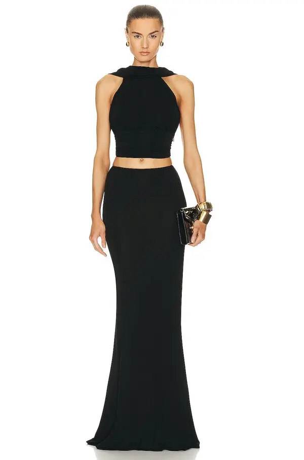 Saint Laurent Draped Top
