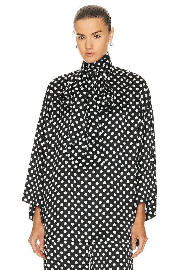 Saint Laurent Satin Blouse