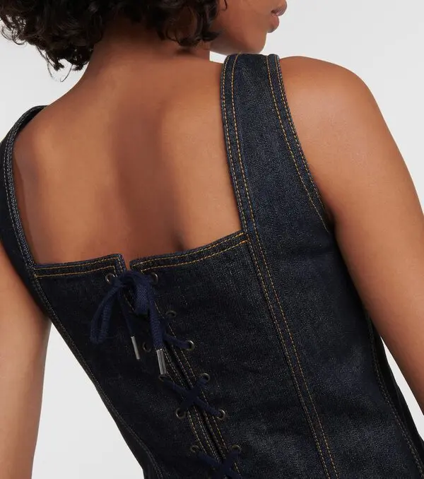 JEAN PAUL GAULTIER Denim Bustier
