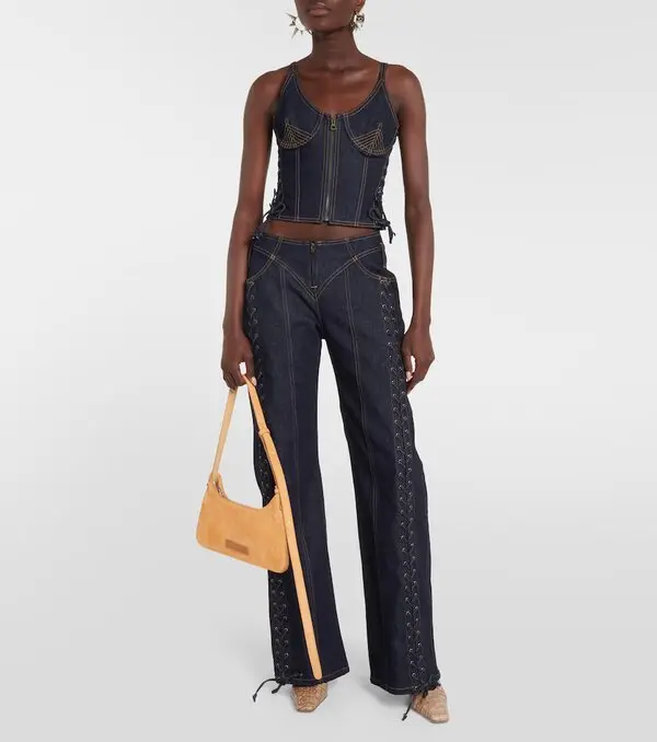 JEAN PAUL GAULTIER Denim Bustier
