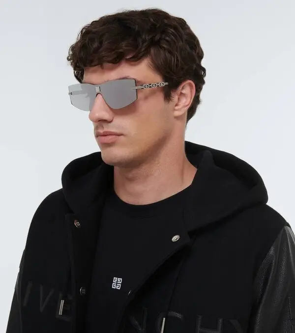 Givenchy 4gem Rectangle Sunglasses