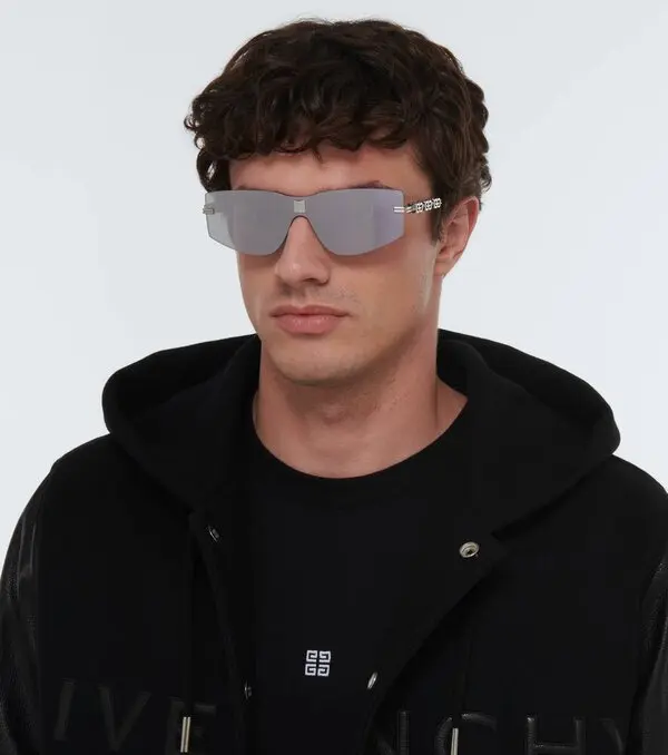 Givenchy 4gem Rectangle Sunglasses