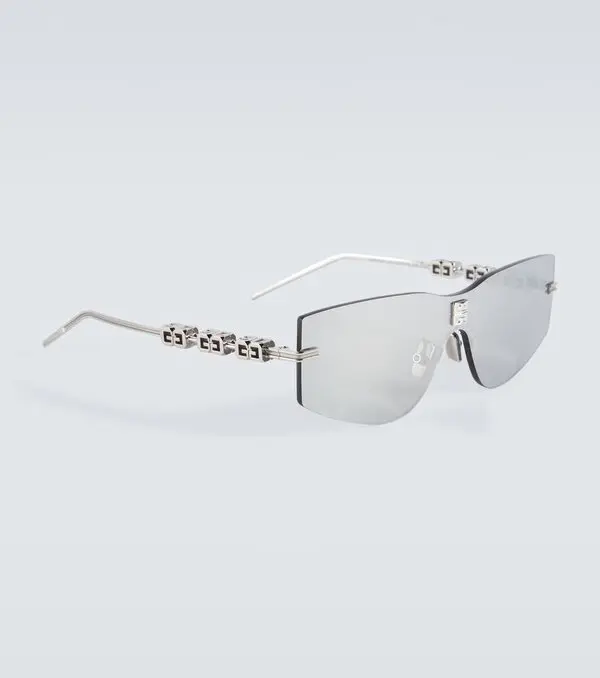 Givenchy 4gem Rectangle Sunglasses