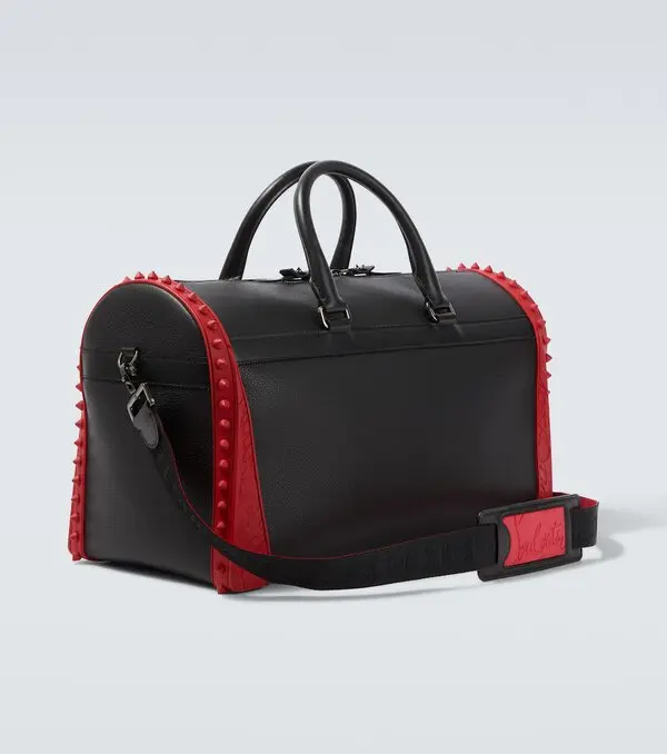 CHRISTIAN LOUBOUTIN Sneakender Spiked Leather Duffle Bag
