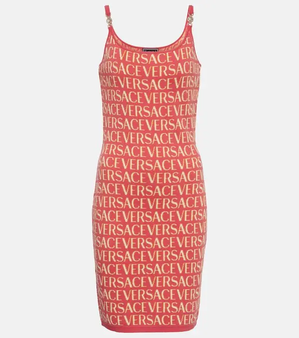 Versace Medusa '95 Logo Minidress - Pink