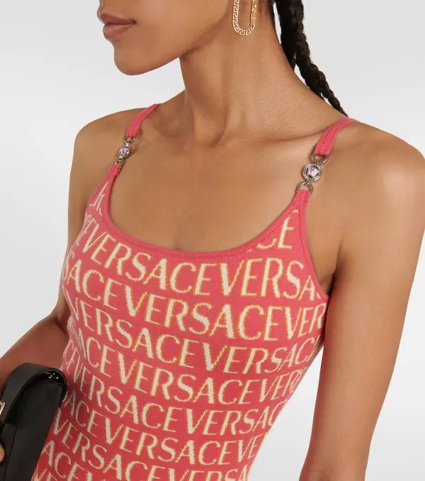 Versace Medusa '95 Logo Minidress