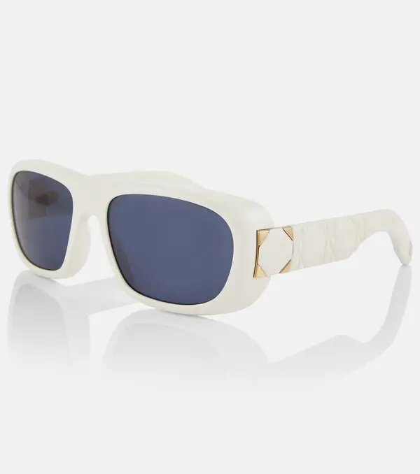 Dior Lady 95.22 S1i Square Sunglasses - White
