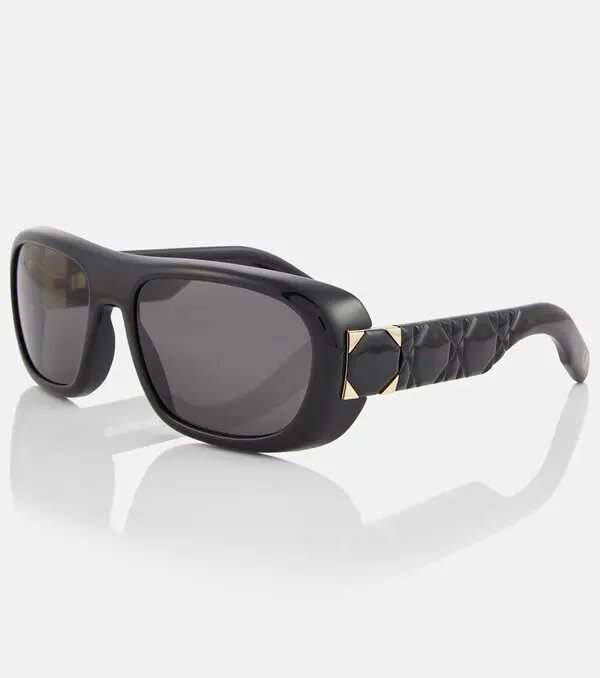 Dior Lady 95.22 S1i Square Sunglasses - Black
