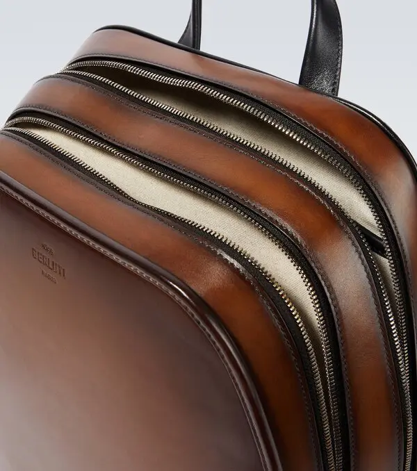Berluti Leather Backpack