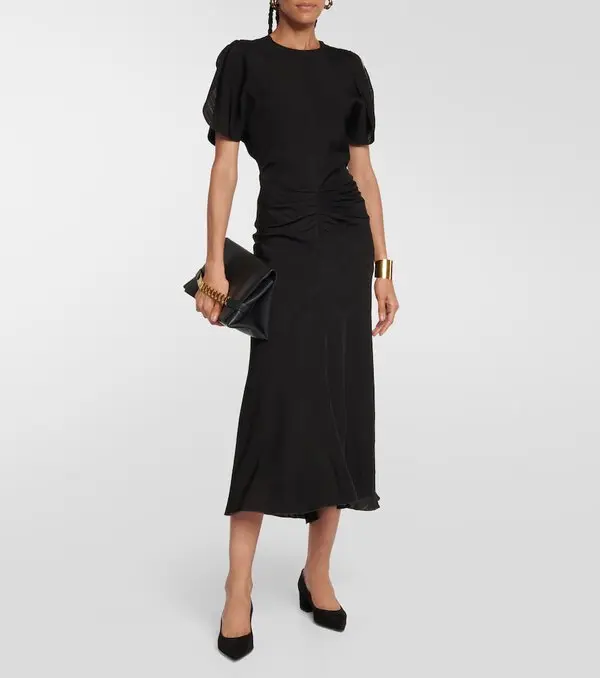 GIANVITO ROSSI Piper 45 Suede Pumps - Black