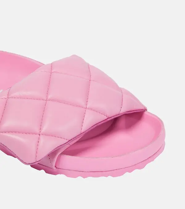 BIRKENSTOCK Sylt Quilted Leather Slides
