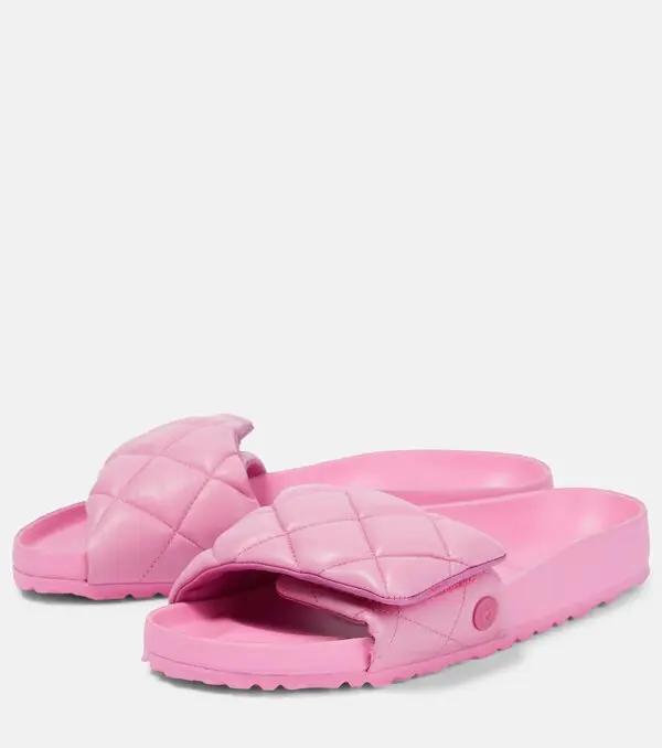 BIRKENSTOCK Sylt Quilted Leather Slides