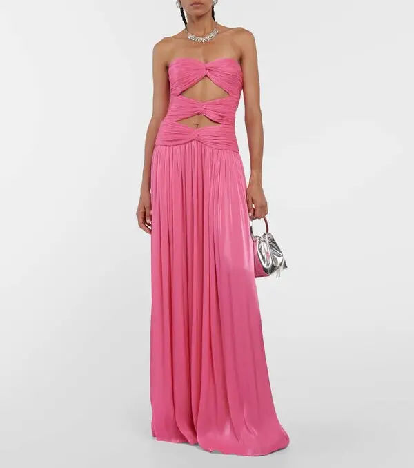 Costarellos Ambria Gathered Gown