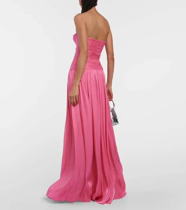 Costarellos Ambria Gathered Gown