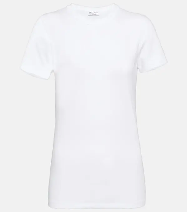 Brunello Cucinelli Cotton-blend T-shirt