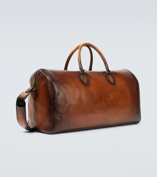 Berluti Jour Off Leather Travel Bag