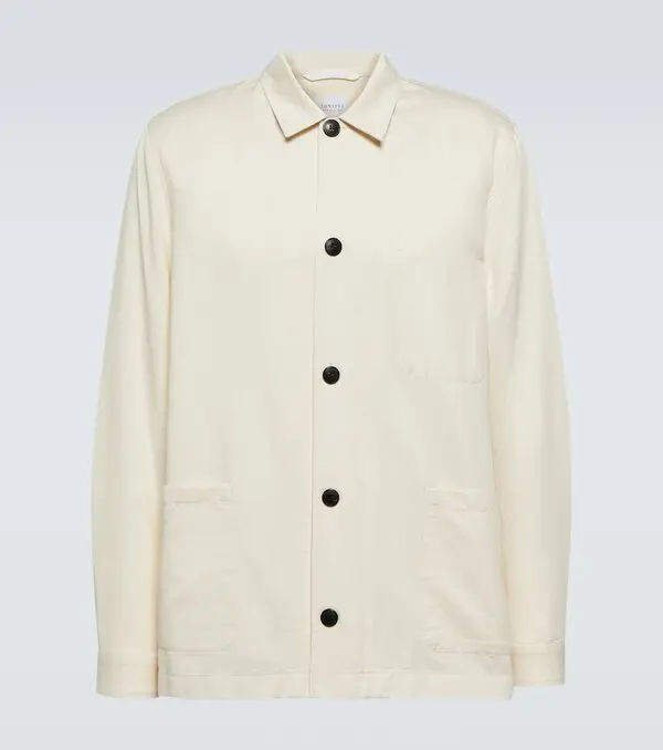 Sunspel Cotton And Linen Jacket