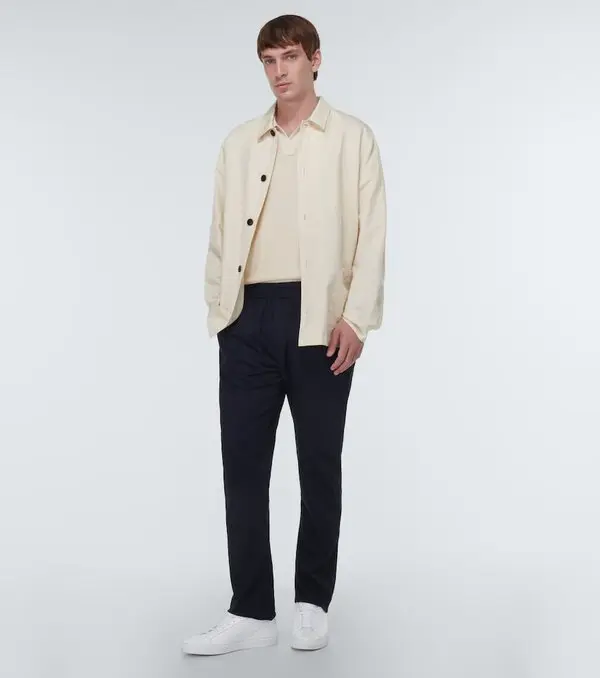 Sunspel Cotton And Linen Jacket