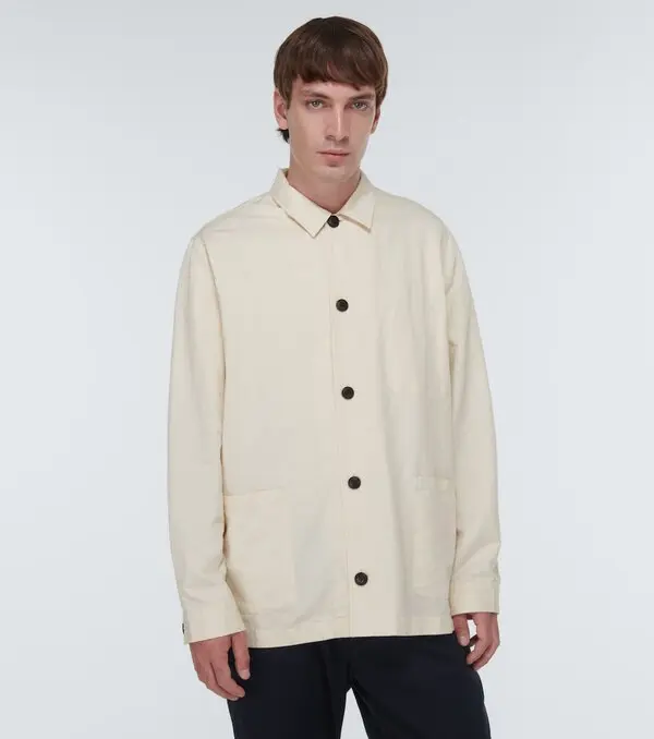 Sunspel Cotton And Linen Jacket