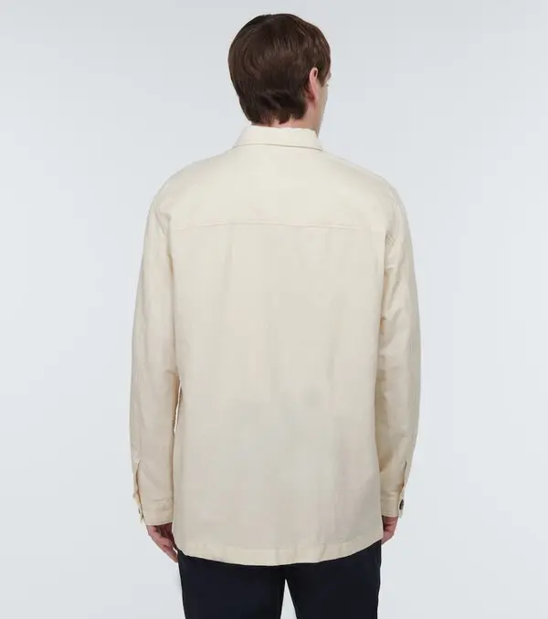 Sunspel Cotton And Linen Jacket