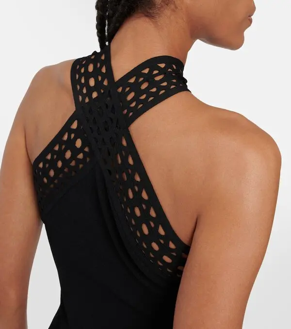 Alaïa Vienne Halterneck Bodysuit