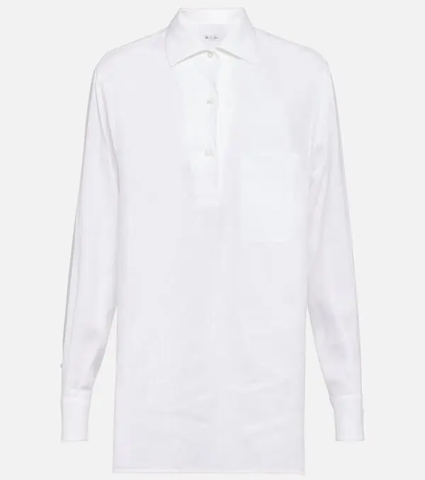 Loro Piana Flax Shirt - White