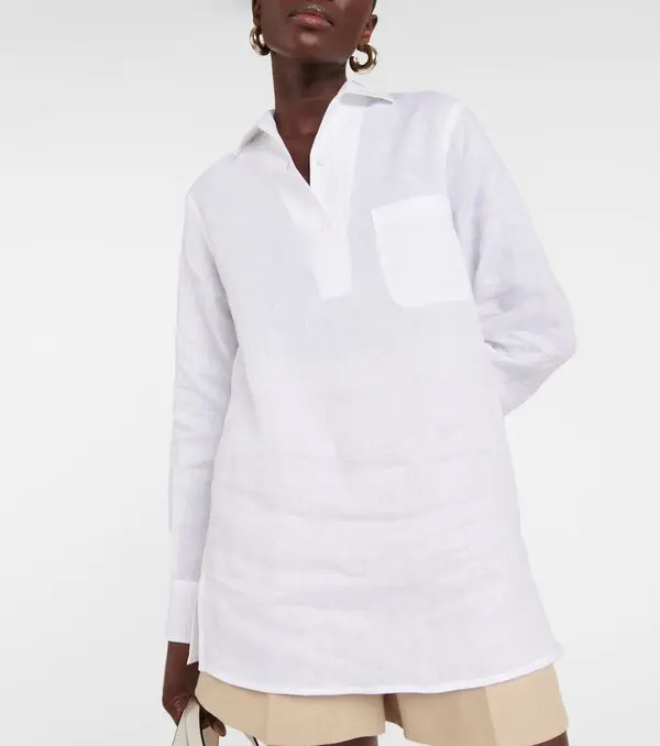 Loro Piana Flax Shirt - White