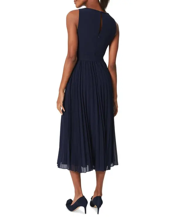 HOBBS LONDON Pleated Midi Dress
