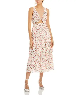plus size off the shoulder denim dress Vestido Maxi de Mezclilla Imelda - Deslavado Oscuro