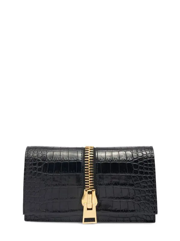 TOM FORD Mini Jennifer Embossed Clutch