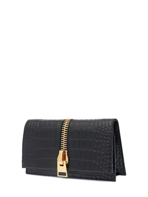 TOM FORD Mini Jennifer Embossed Clutch