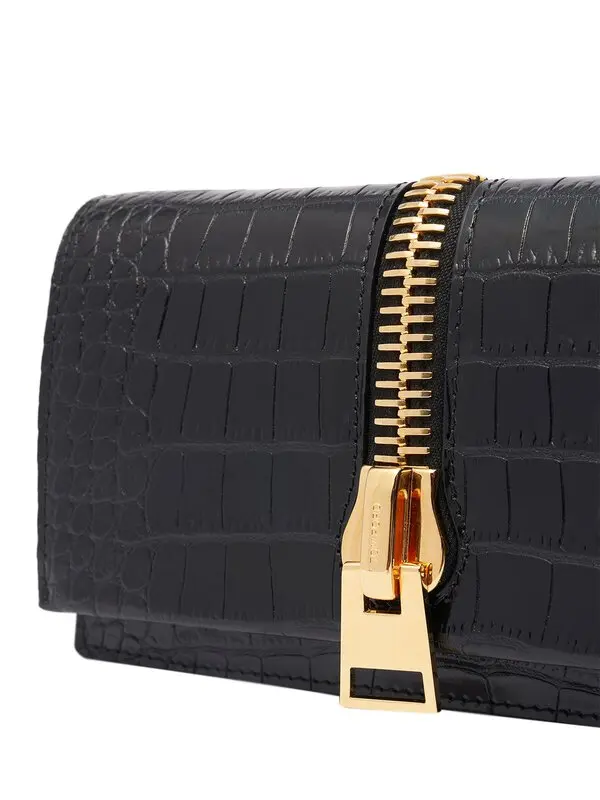 TOM FORD Mini Jennifer Embossed Clutch