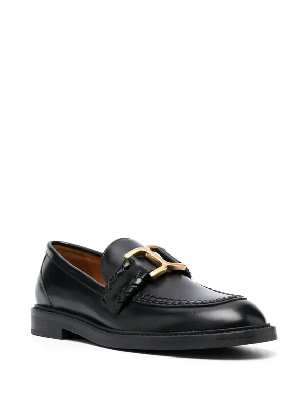 Chloé Marcie Leather Loafers