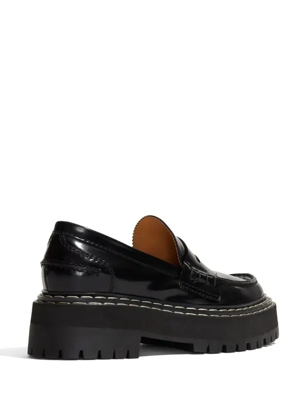 Proenza Schouler Lug-sole Leather Loafers