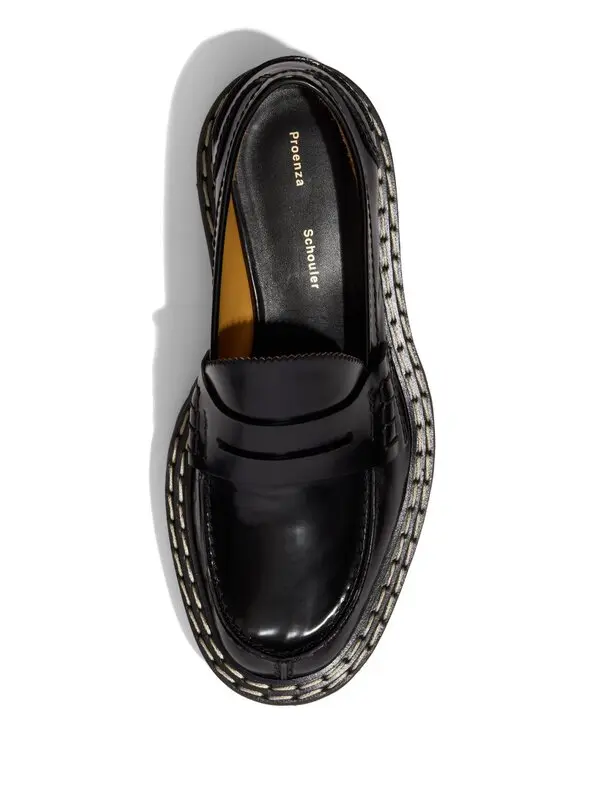 Proenza Schouler Lug-sole Leather Loafers