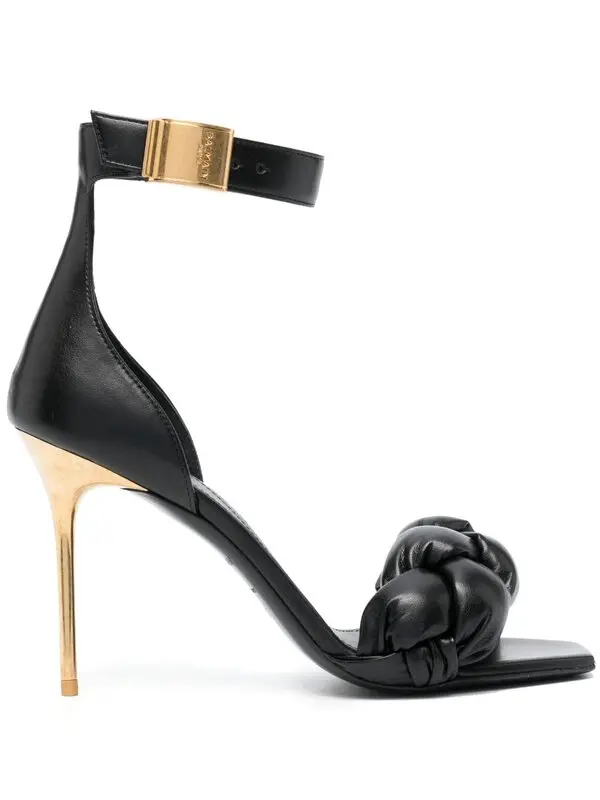 Balmain Logo-plaque Open-toe Sandals
