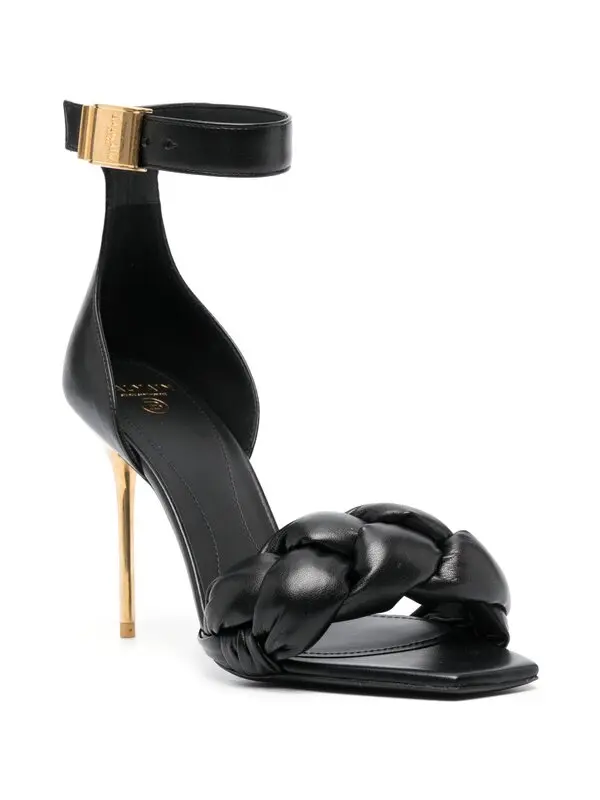 Balmain Logo-plaque Open-toe Sandals