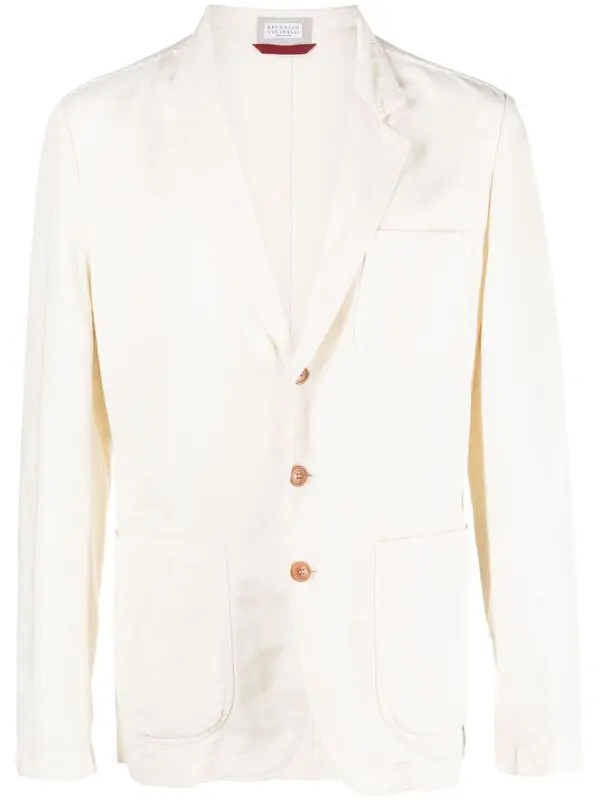 Brunello Cucinelli Single-breasted Button-fastening Jacket