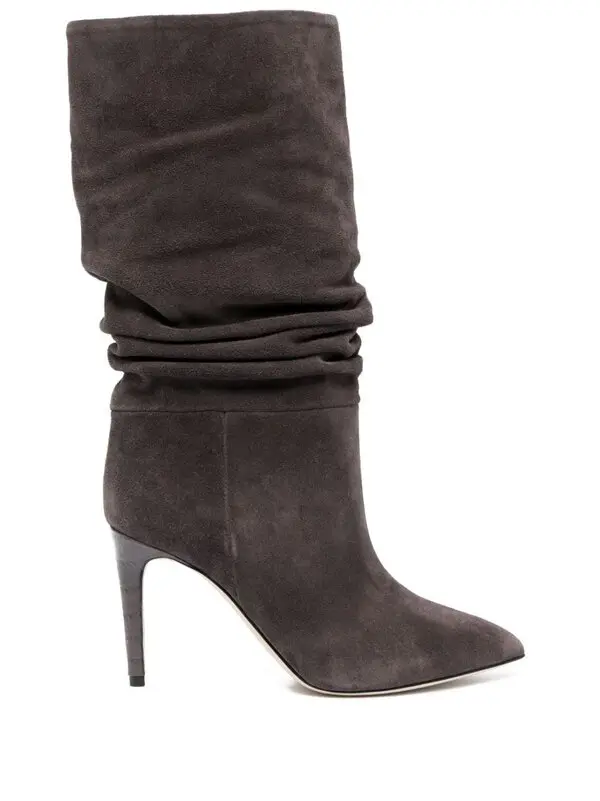 Paris Texas 90mm Heeled Suede Boots