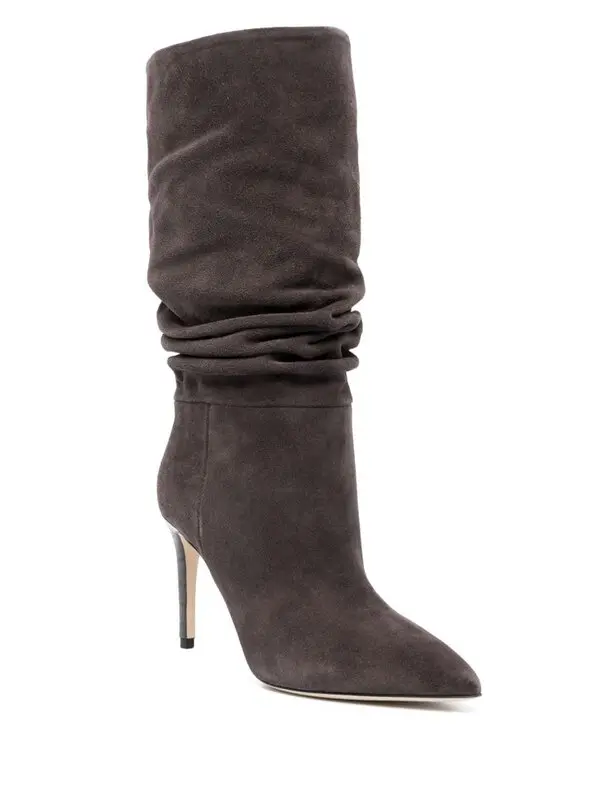 Paris Texas 90mm Heeled Suede Boots