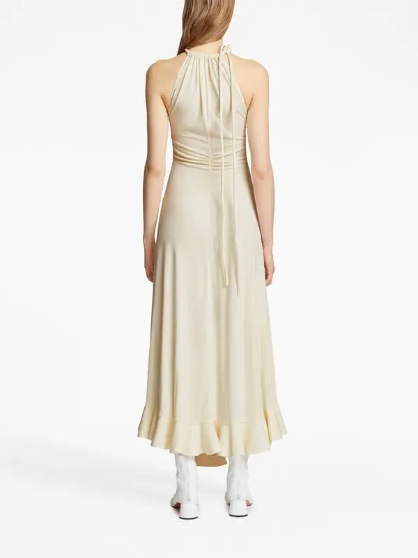 Proenza Schouler Crepe Jersey Ruched Dress In Neutrals - 65% Off |  Editorialist