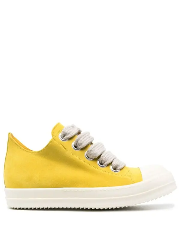 Rick Owens Chunky-laces Low-top Sneakers