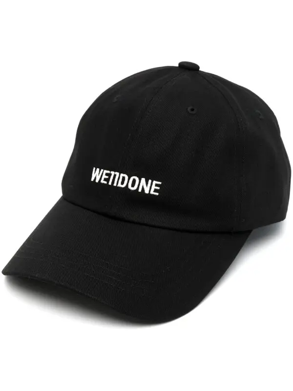 We11Done Logo-embroidered Baseball Cap - Black