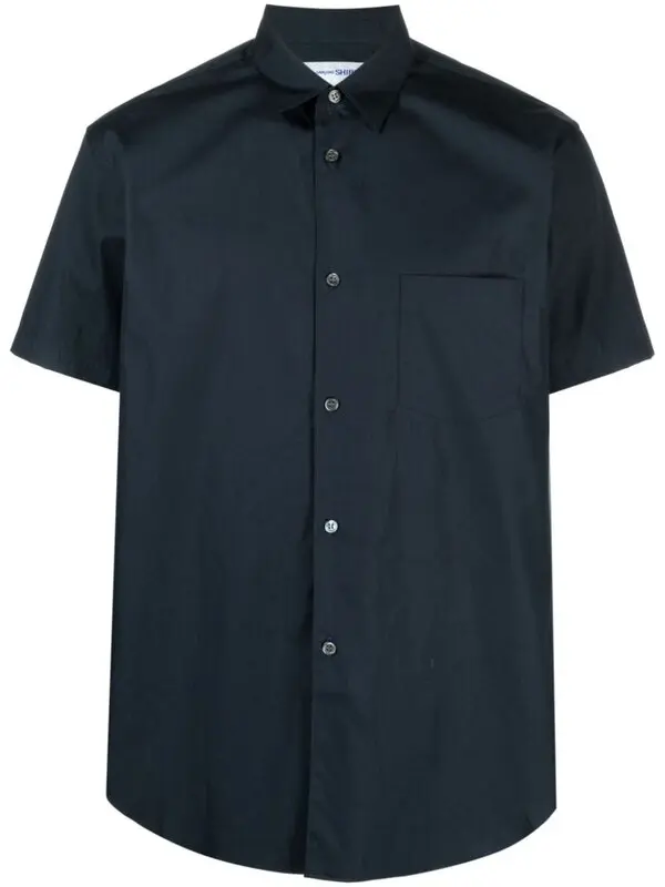 Comme Des Garçons Short-sleeve Cotton Shirt