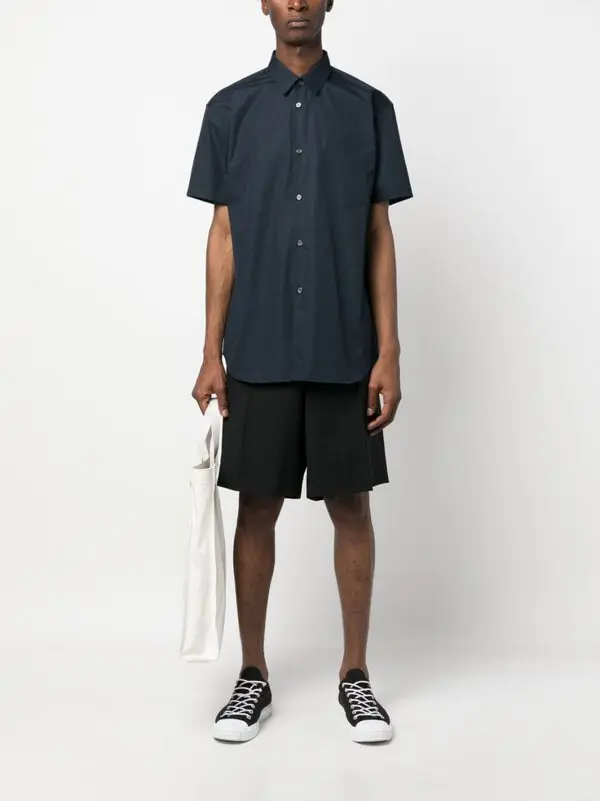 Comme Des Garçons Short-sleeve Cotton Shirt