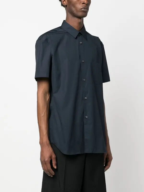 Comme Des Garçons Short-sleeve Cotton Shirt