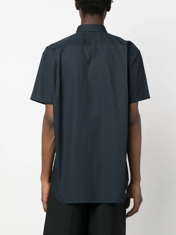 Comme Des Garçons Short-sleeve Cotton Shirt