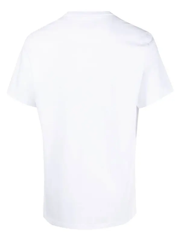 Barbour Logo-print Chest-pocket T-shirt - White