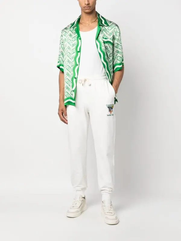 Casablanca Tennis Club Cotton Track Pants